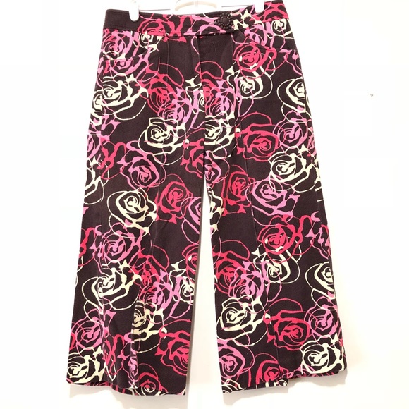 ivy jane | Pants & Jumpsuits | 5 For 2 Ivy Jane Floral Wide Leg Capris ...